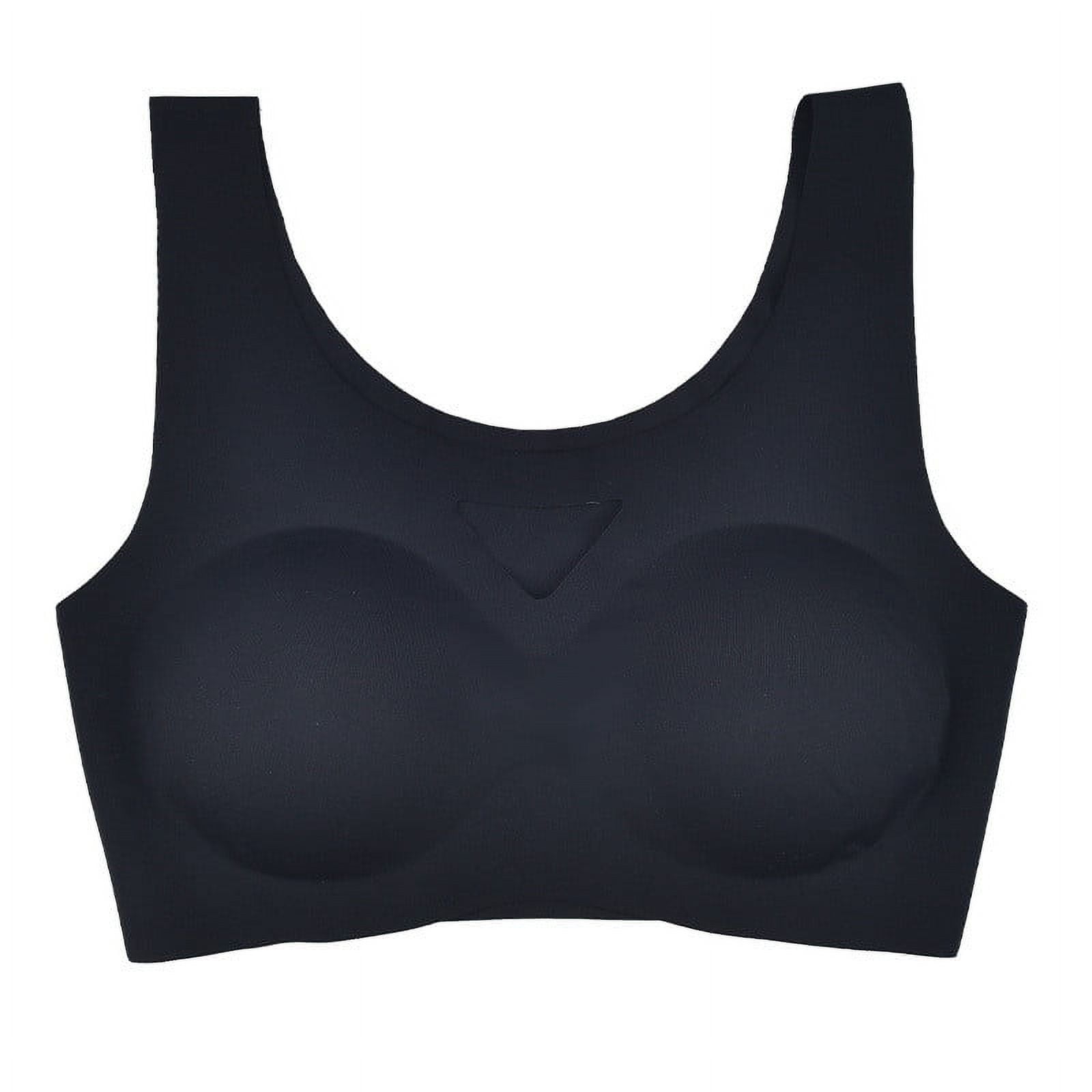 Generic Sleep Bras for Women,Comfortable Wireless Seamless Bras V Neck ...
