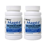 MAGNESIUM Slow Mag64 Chloride Enteric Coated Tablets, 60 Count, 2 Pack ...
