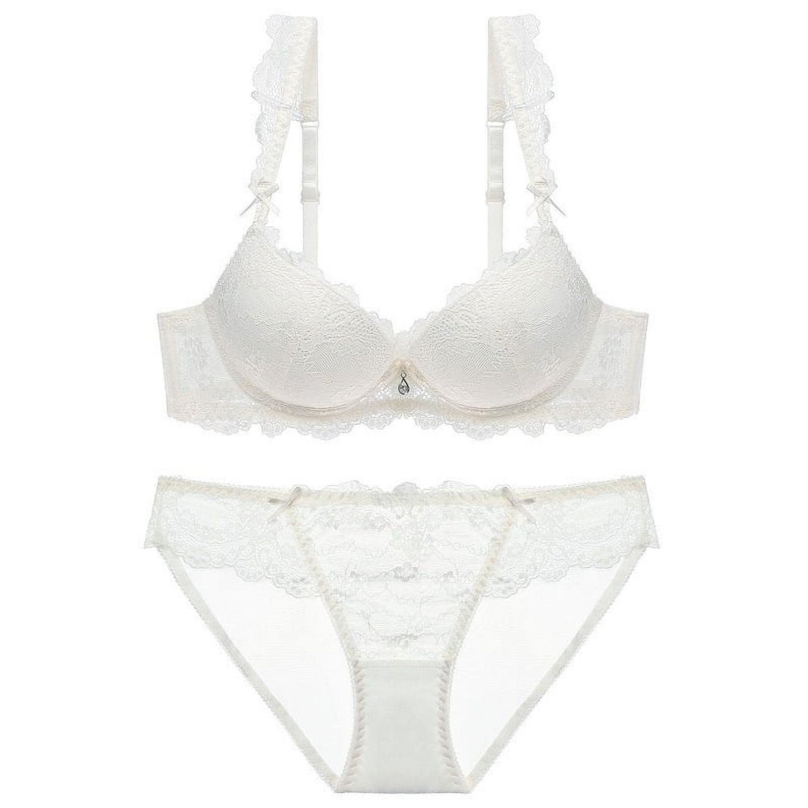 Generic Small Chest Gathered Lace Underwear Top Thin Bottom Thick ...