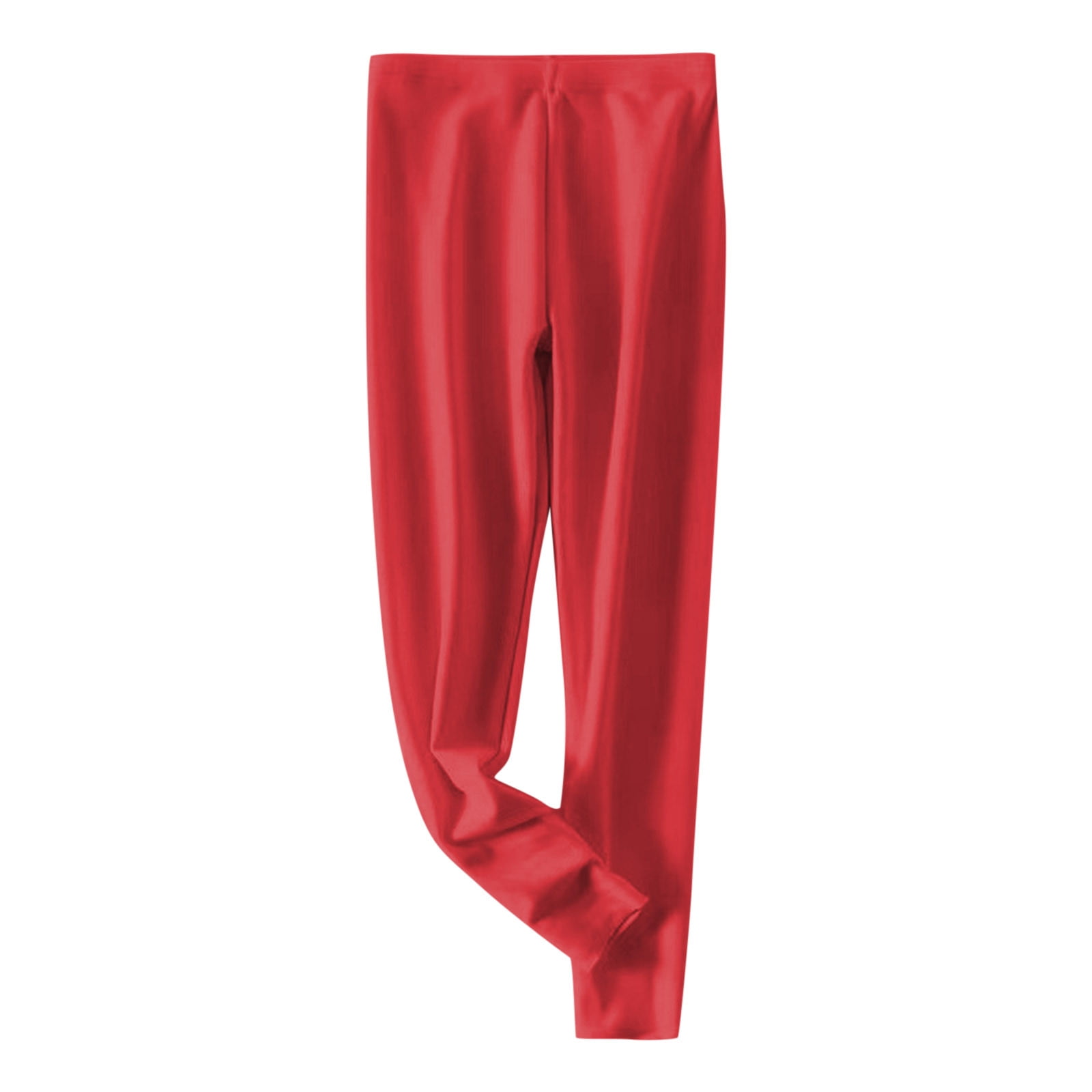 Generic Solid Lined Leggings for Women High Waist Casual Fall Winter ...