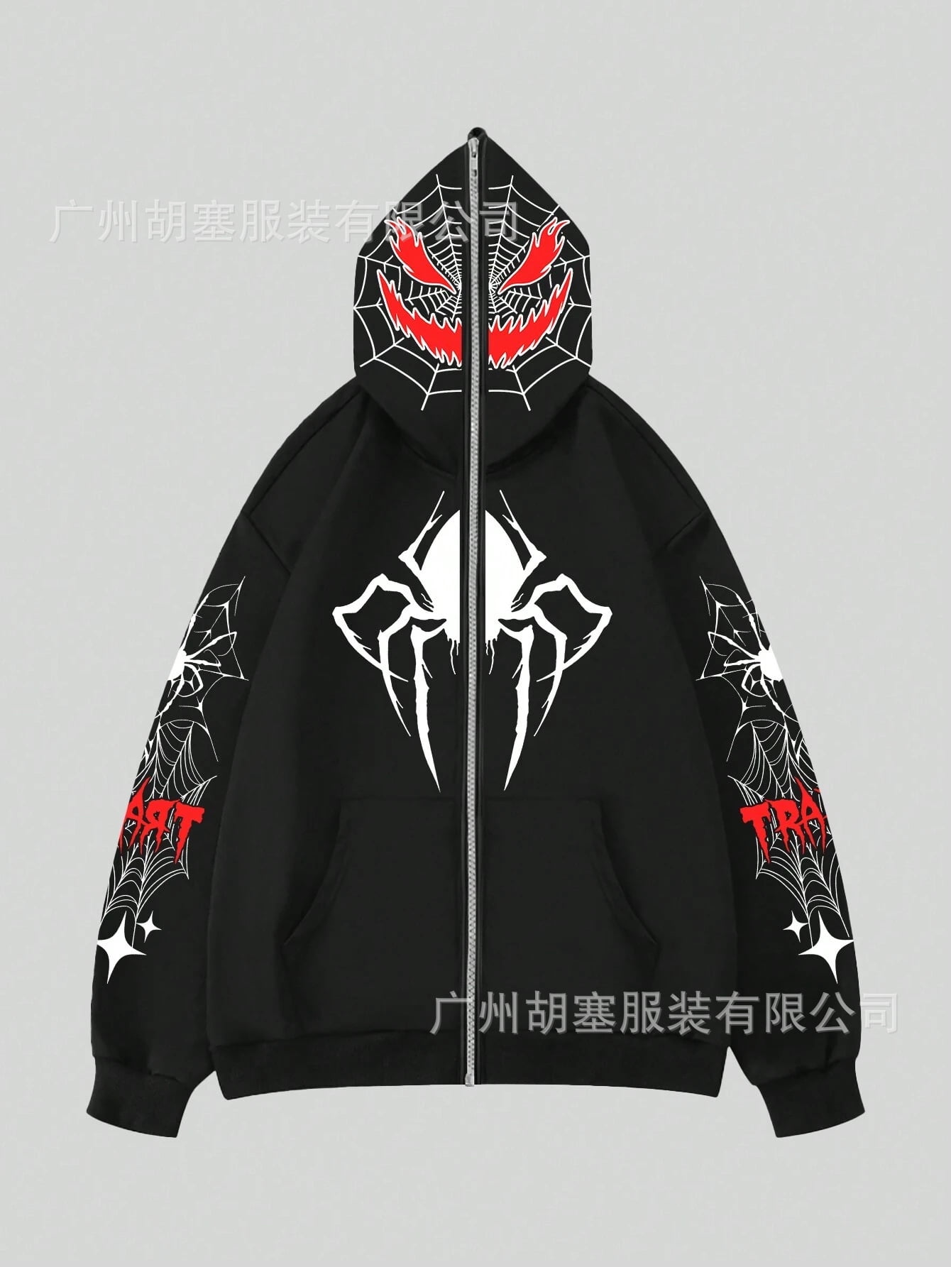 Generic-Sp-5der BA-PE 2024 New Shark Head 3D Digital Printing Hooded ...