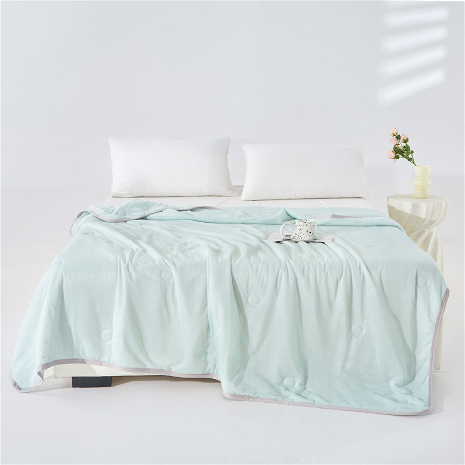Generic Summer Cool Quilt Conditioning Quilt Soft Throw Blanket Cool ...