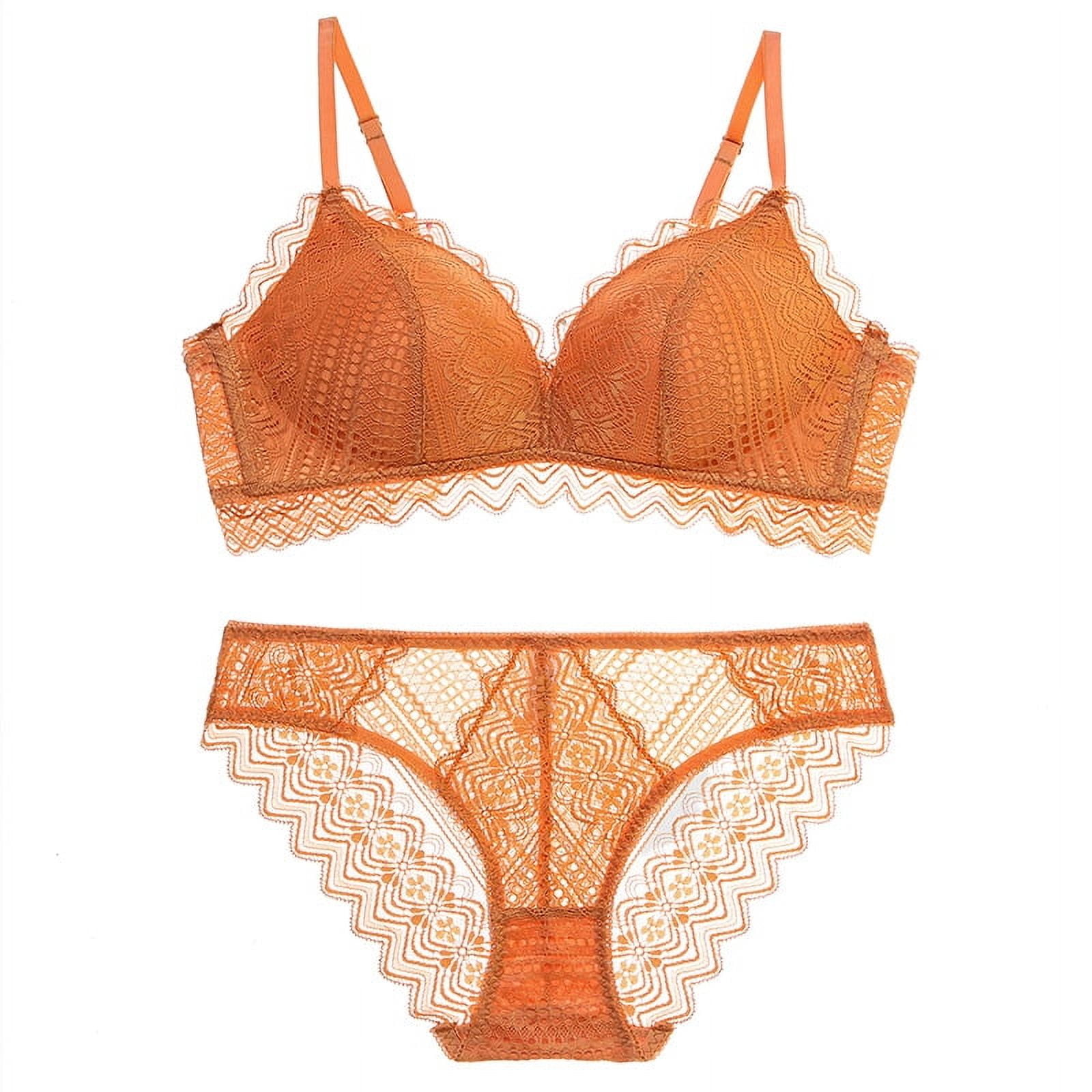 Generic Summer New Lace Wireless Thin Cotton Cup Comfortable Bra Set ...