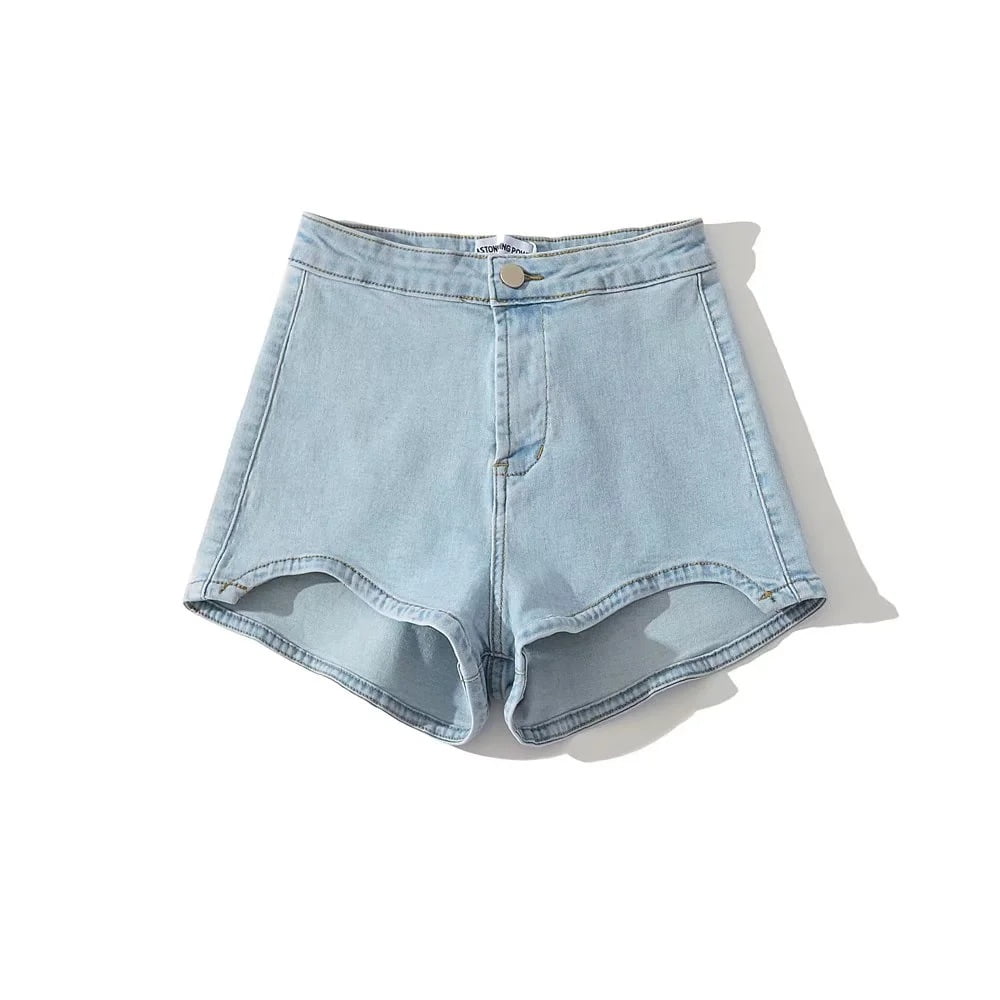 Generic Summer Sexy Hot Girl Denim Shorts Women 2025 New Big Long Leg ...