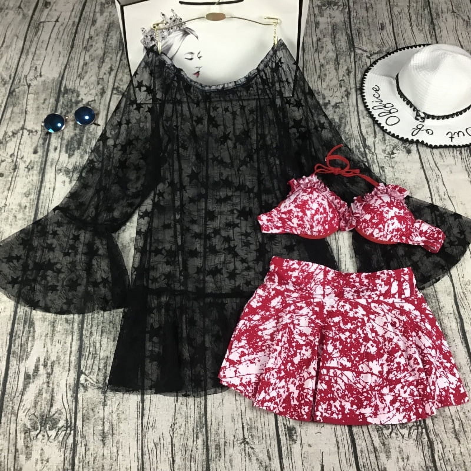 Generic Summer Swimsuit Ladies Conservative Siamese Cover Belly Thin ...