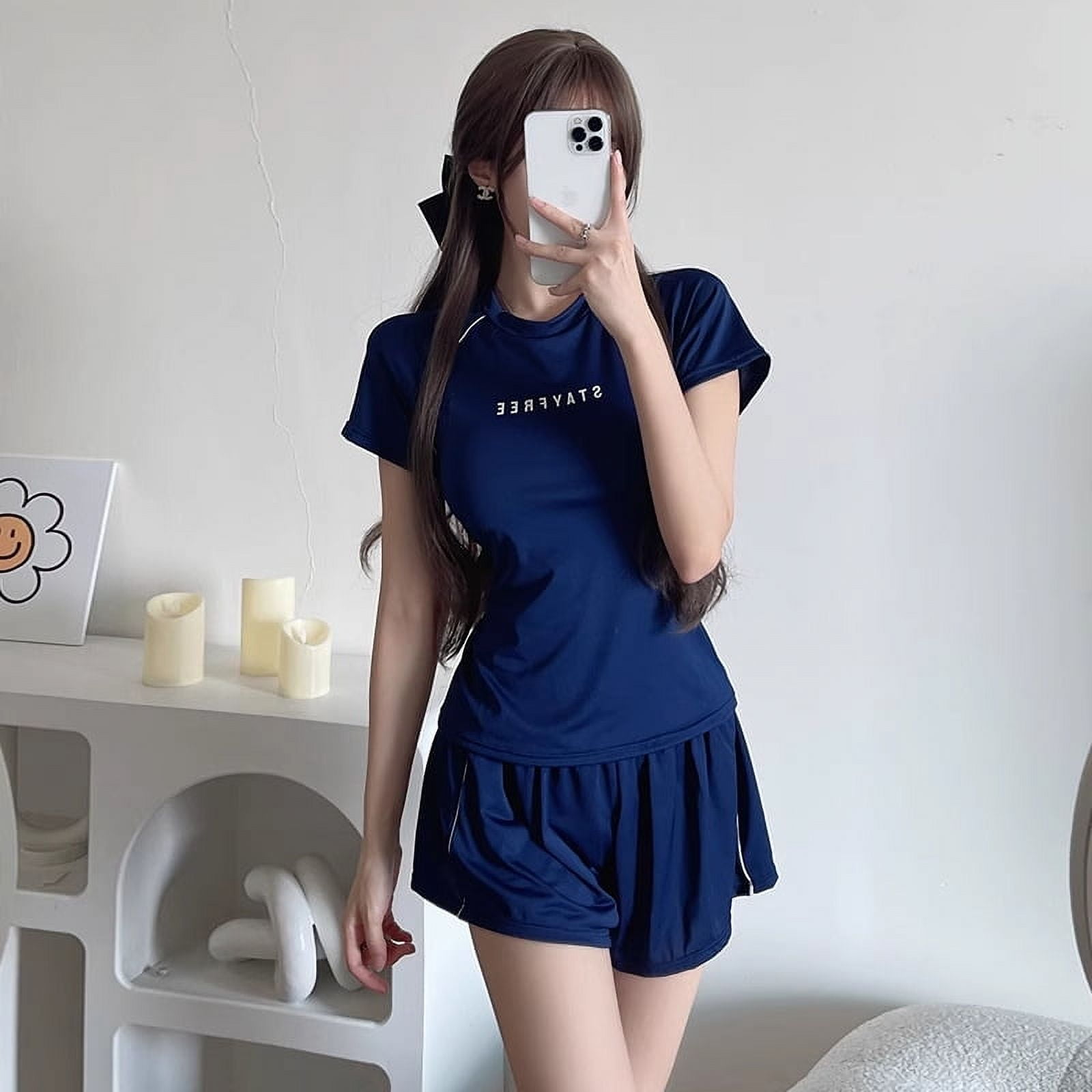 Generic Swimsuit for Women 2025 New Split Boxer Conservative High Sense ...