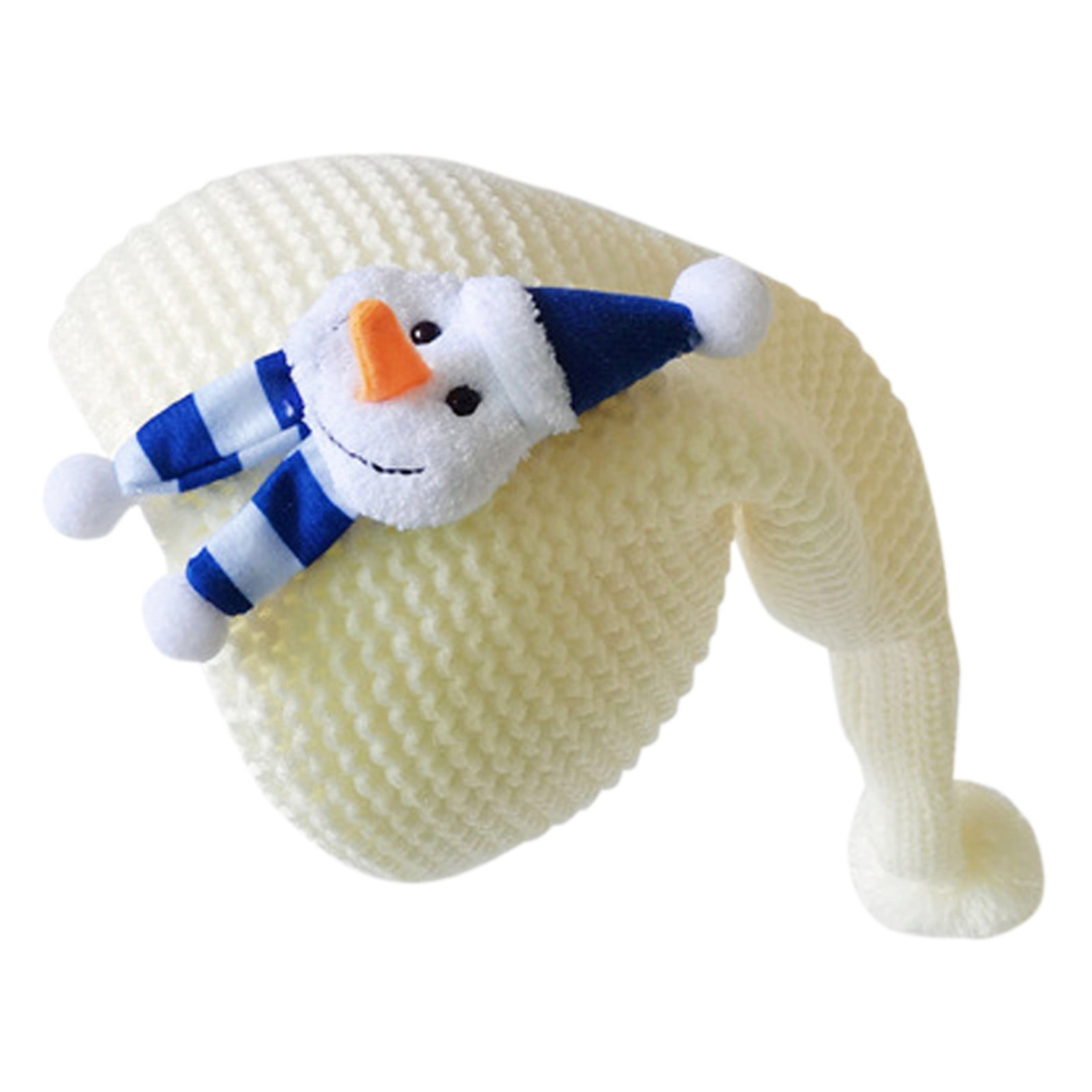 Generic Toddler Winter Hat Long Tail Crochet Knitted Cartoon Beanie ...