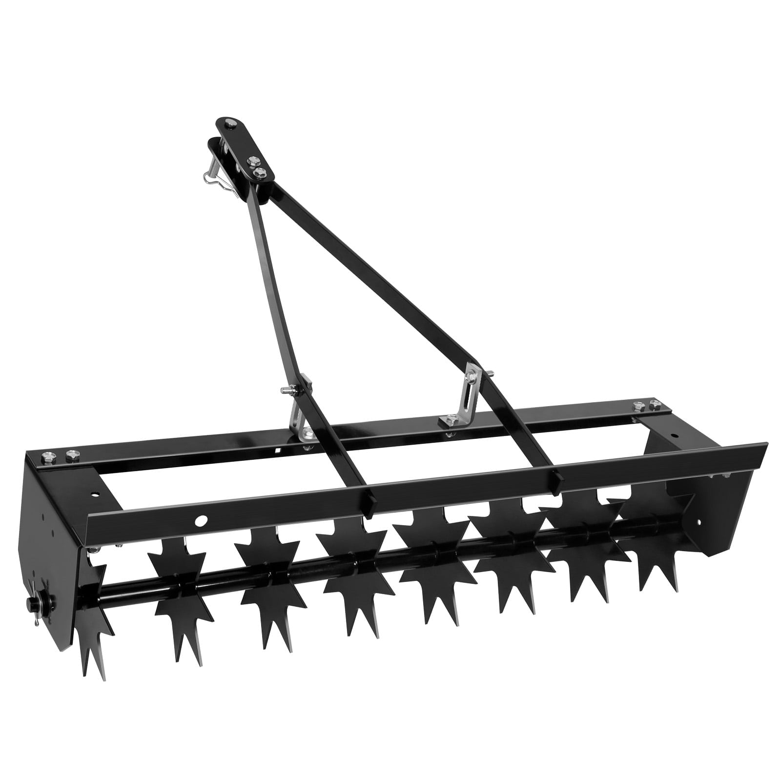 Generic Tow Behind Lawn Aerator with 200 LBS Capacity & Universal Hitch ...
