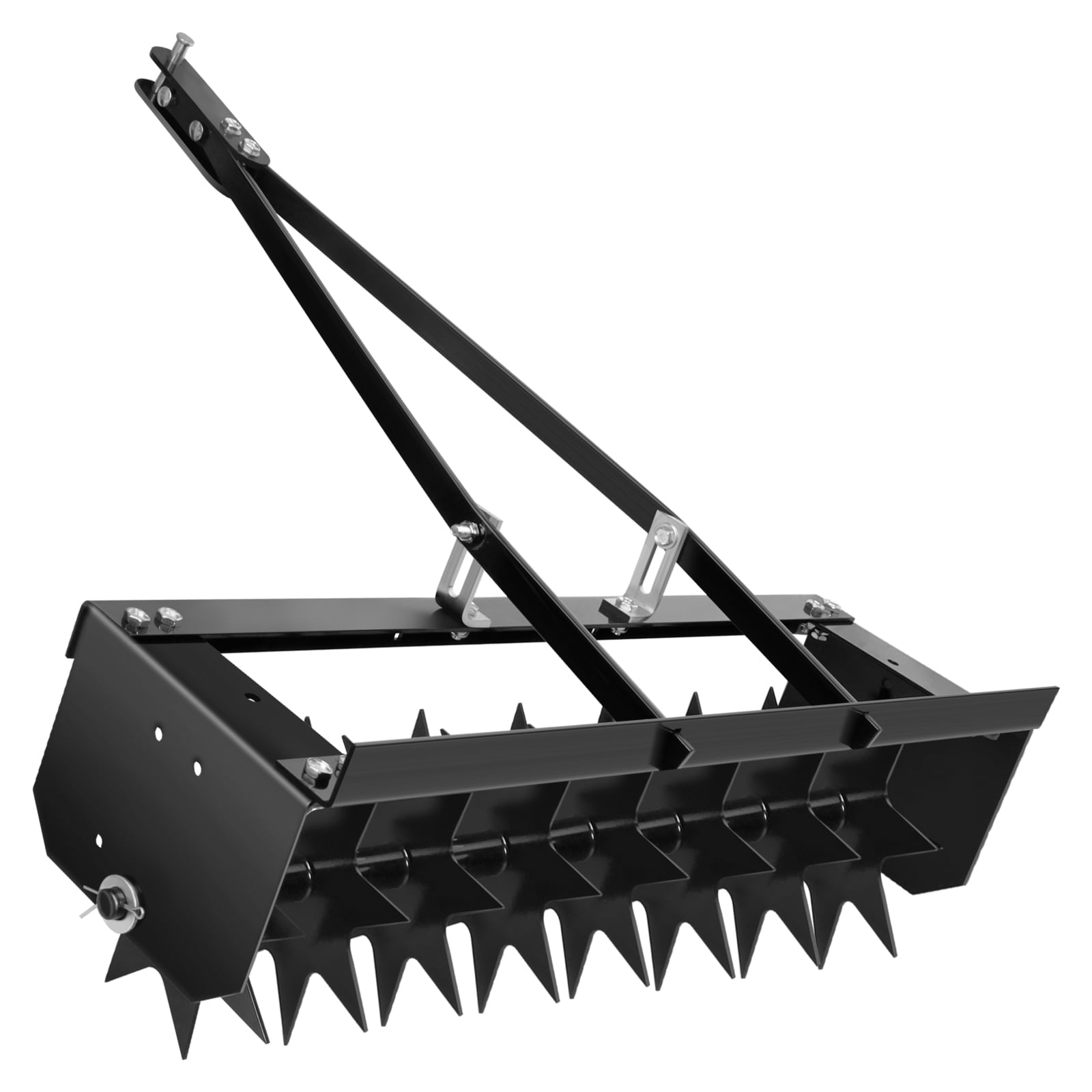 Generic Tow Behind Lawn Aerator with 3.9-Inch Spacing, Double Rod ...