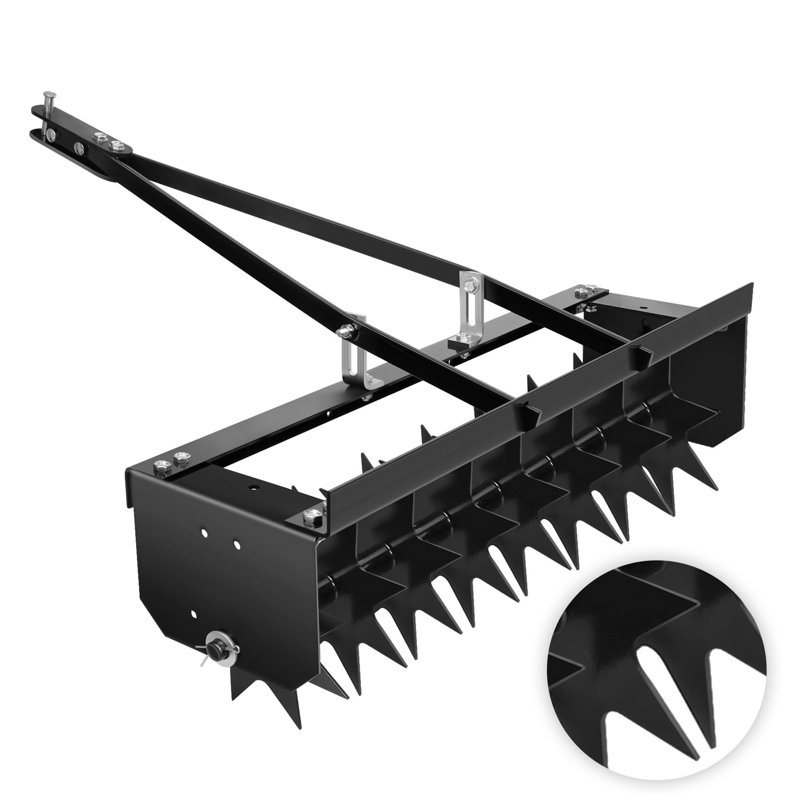 Generic Tow Behind Lawn Aerator with Universal Hitch, All-Season Tow ...