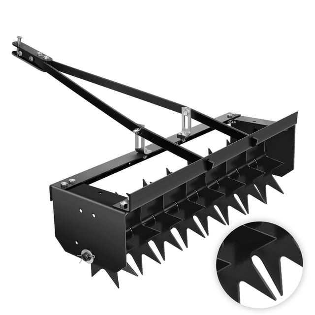 Generic Tow Behind Lawn Aerator with Universal Hitch, All-Season Tow ...