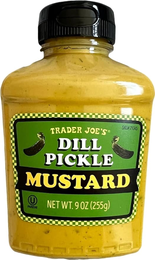 Generic Trader Joe's Dill Pickle Mustard, 9 oz (Pack of 1) - Walmart.com