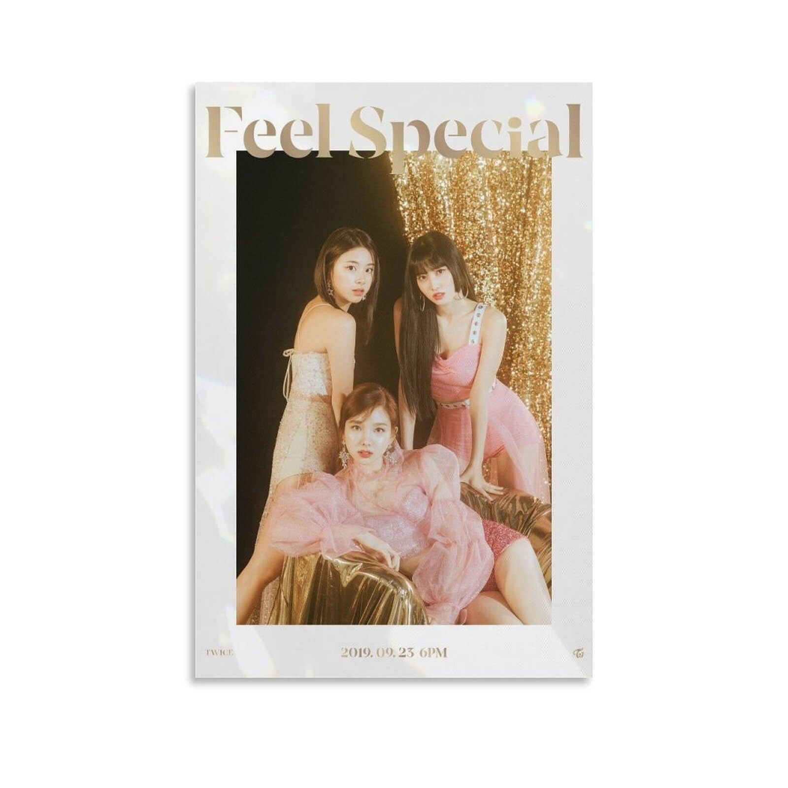 Generic Twice Feel Special Nayoung Chaeyoung Momo KPOP ARTIST Prints Painting Nordic Decoration ...
