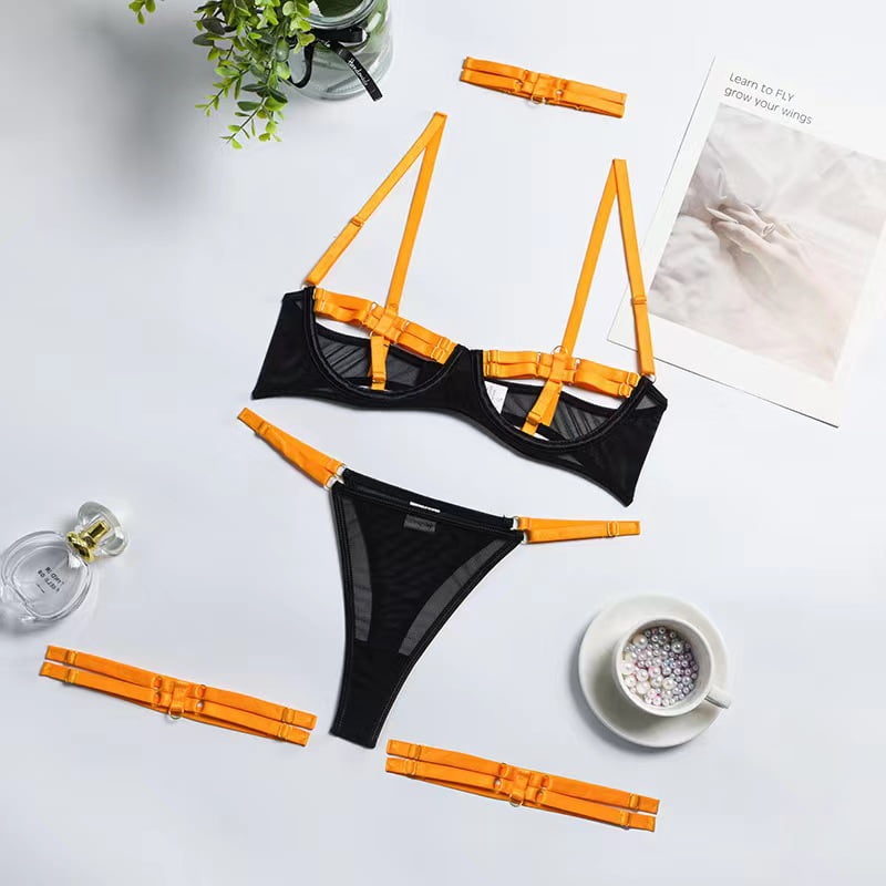 Generic Underwear Super Spicy Hollow out Sexy Bra Sexy Lingerie Suit T ...