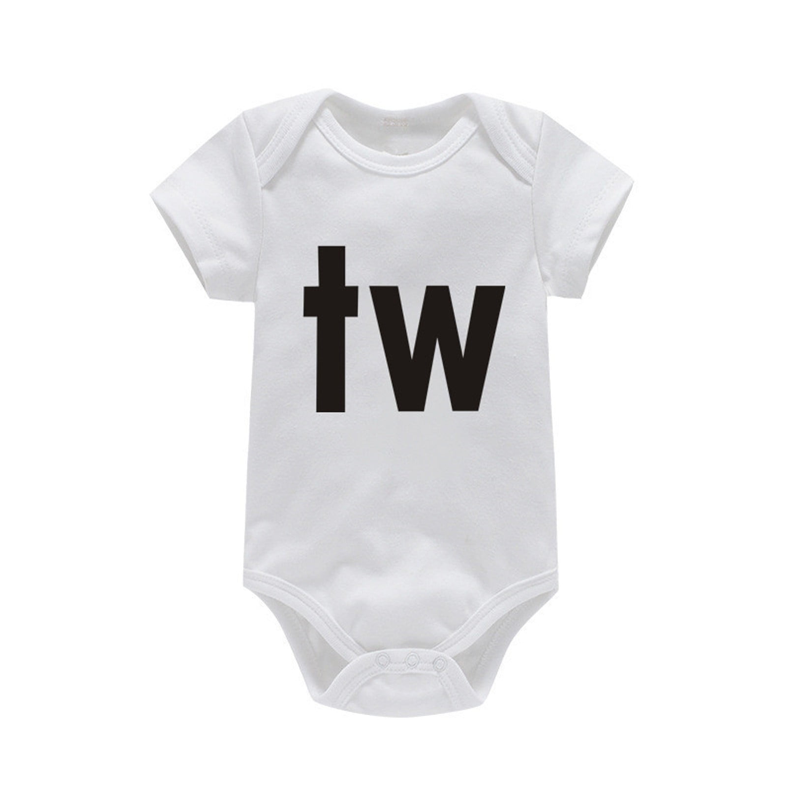 Generic Unisex Baby Romper Children'S Cartoon Character Triangle ...