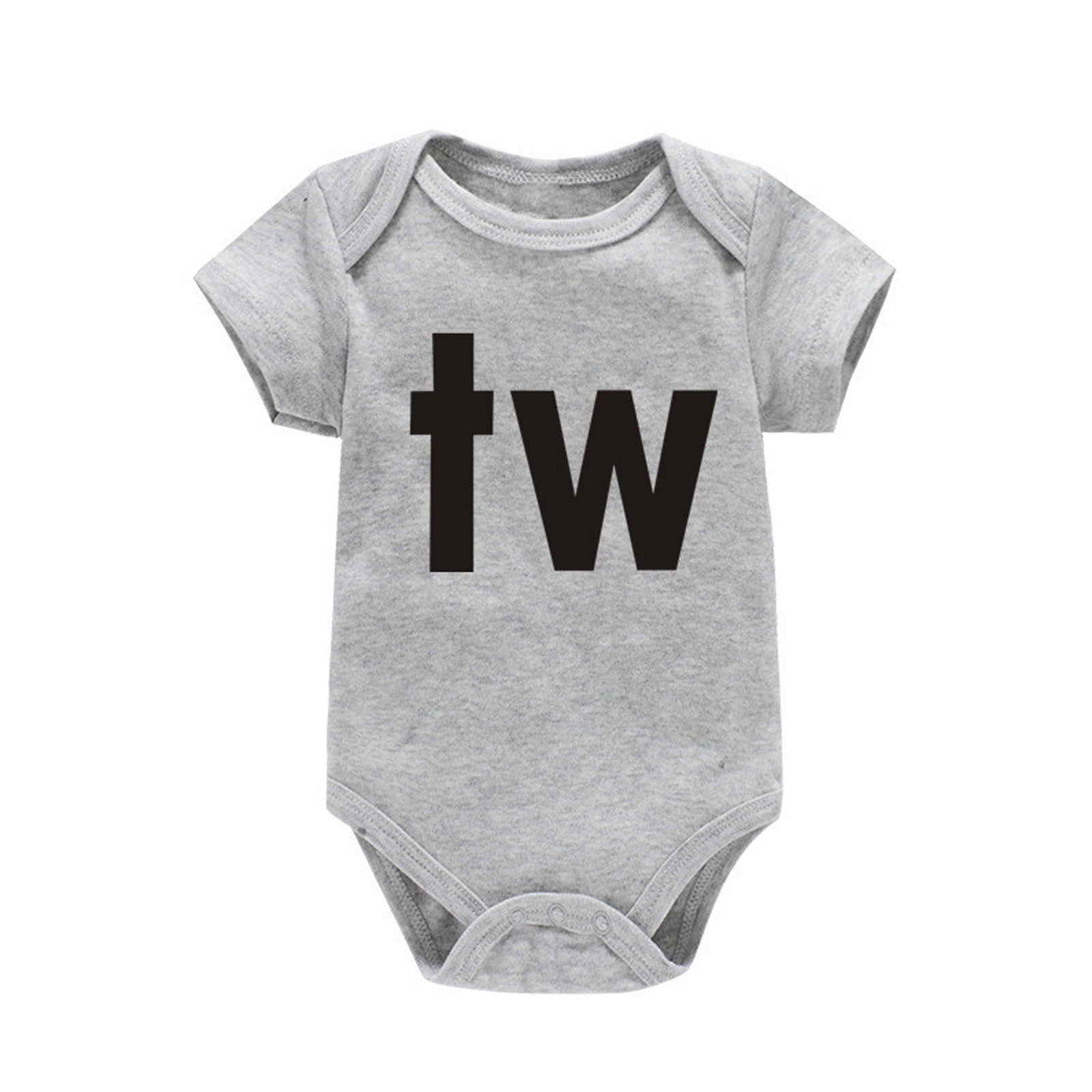 Generic Unisex Baby Romper Children'S Cartoon Character Triangle ...