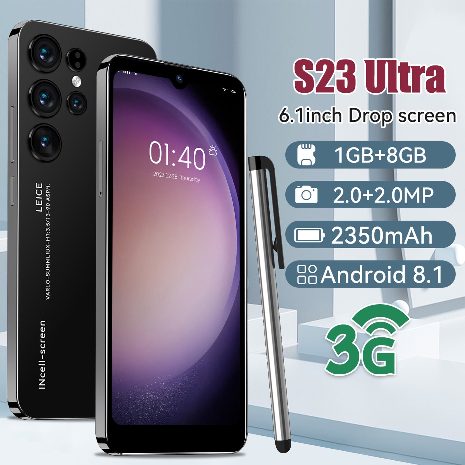 Generic Unlocked Android Phones Clearance, Android 8.1 23 Ultra ...