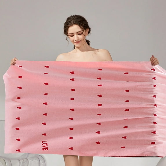 Generic Valentine‘s Day Hand Towels for Bathroom Heart Decorative Hand ...