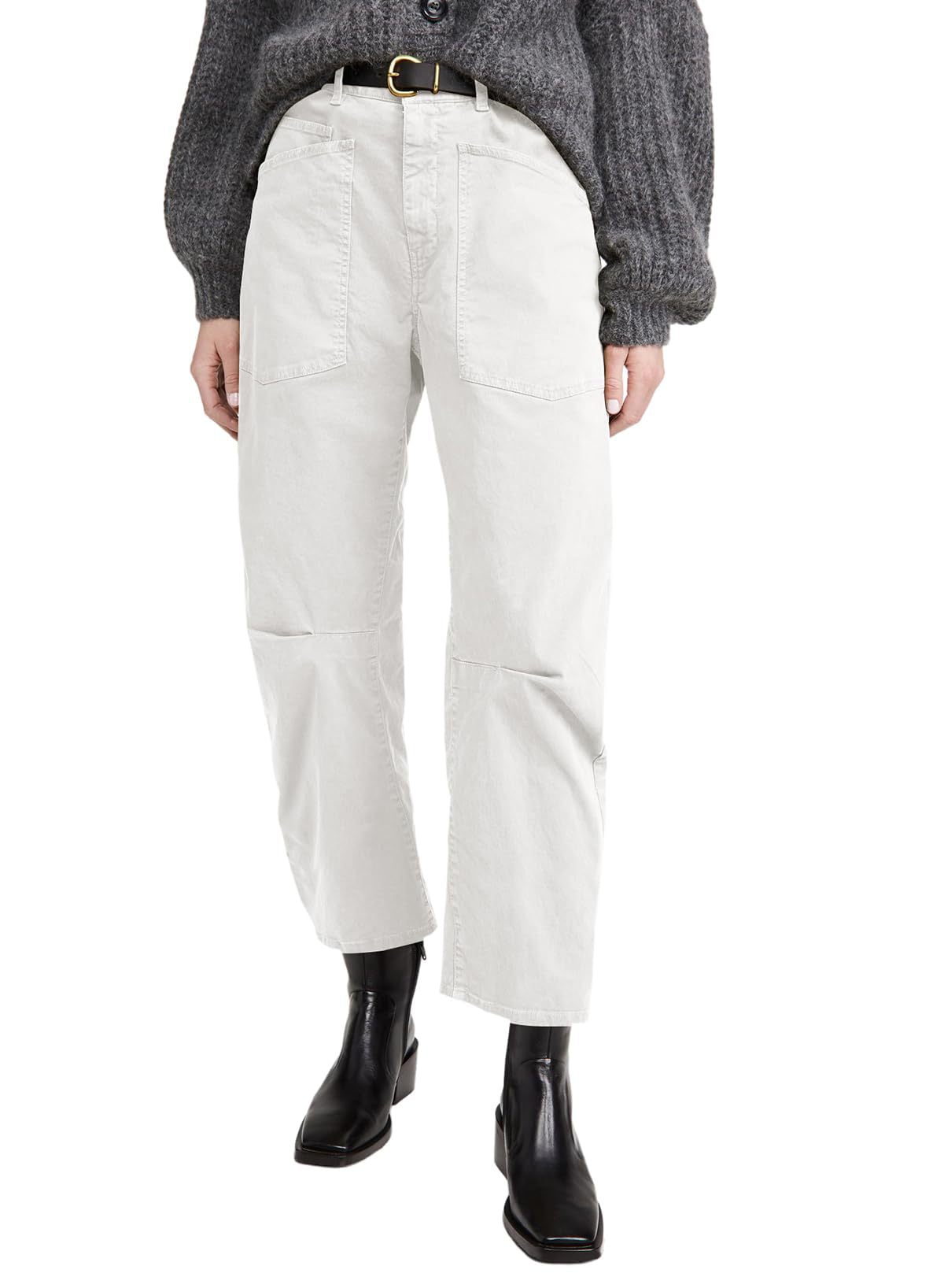 Generic Vintage Deconstruction Tooling Patch Pocket Washed Curved High ...