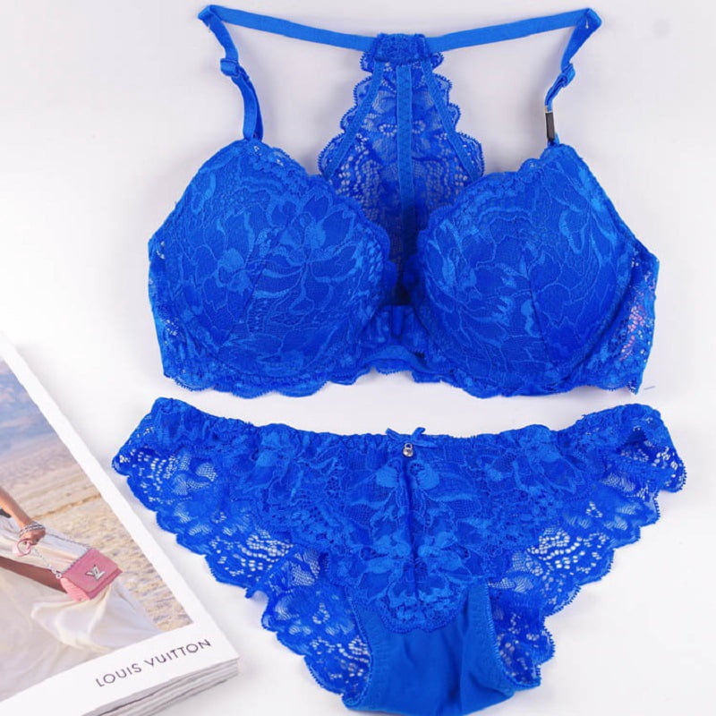 Generic Vs Mold Cup Summer Underwear Lace Front Buckle Back Shaping Bra ...
