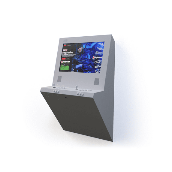 Generic Wall Mounted Arcade - Gaming PC (Fine Texture White) - Walmart.com