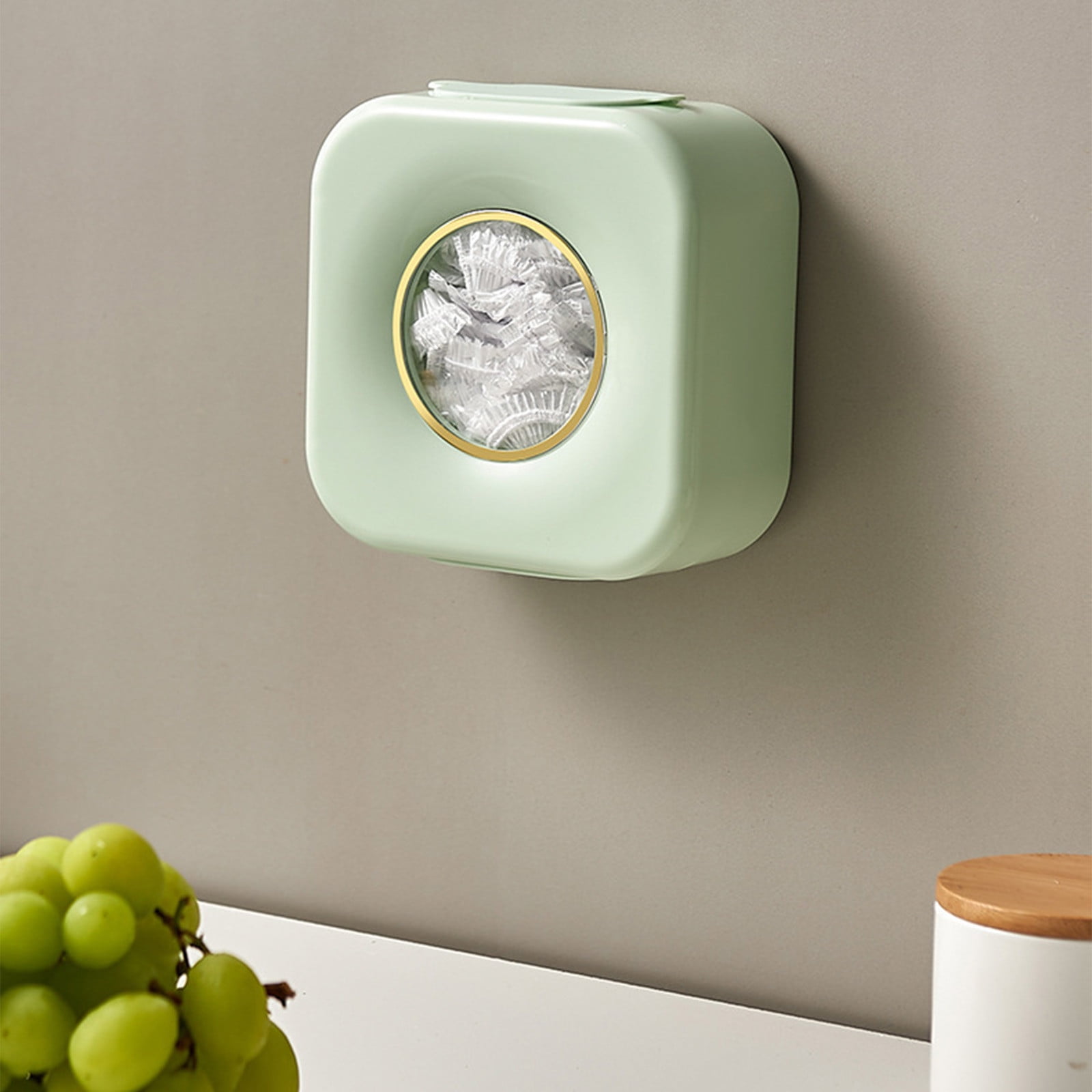 Generic Wall Mounted Cling Film Storage Box Kitchen Preservation Bag ...