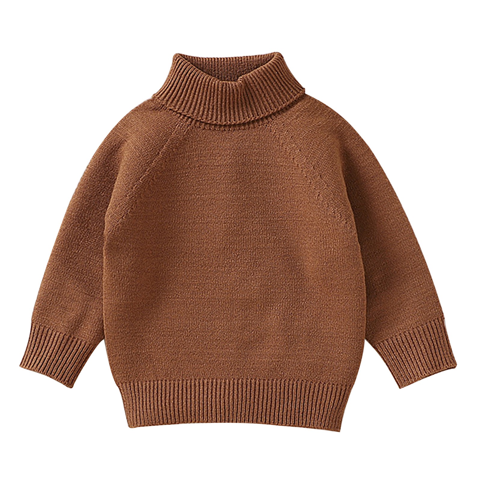 Generic Winter Sweaters for Children Baby Autumn Winter Solid Color ...