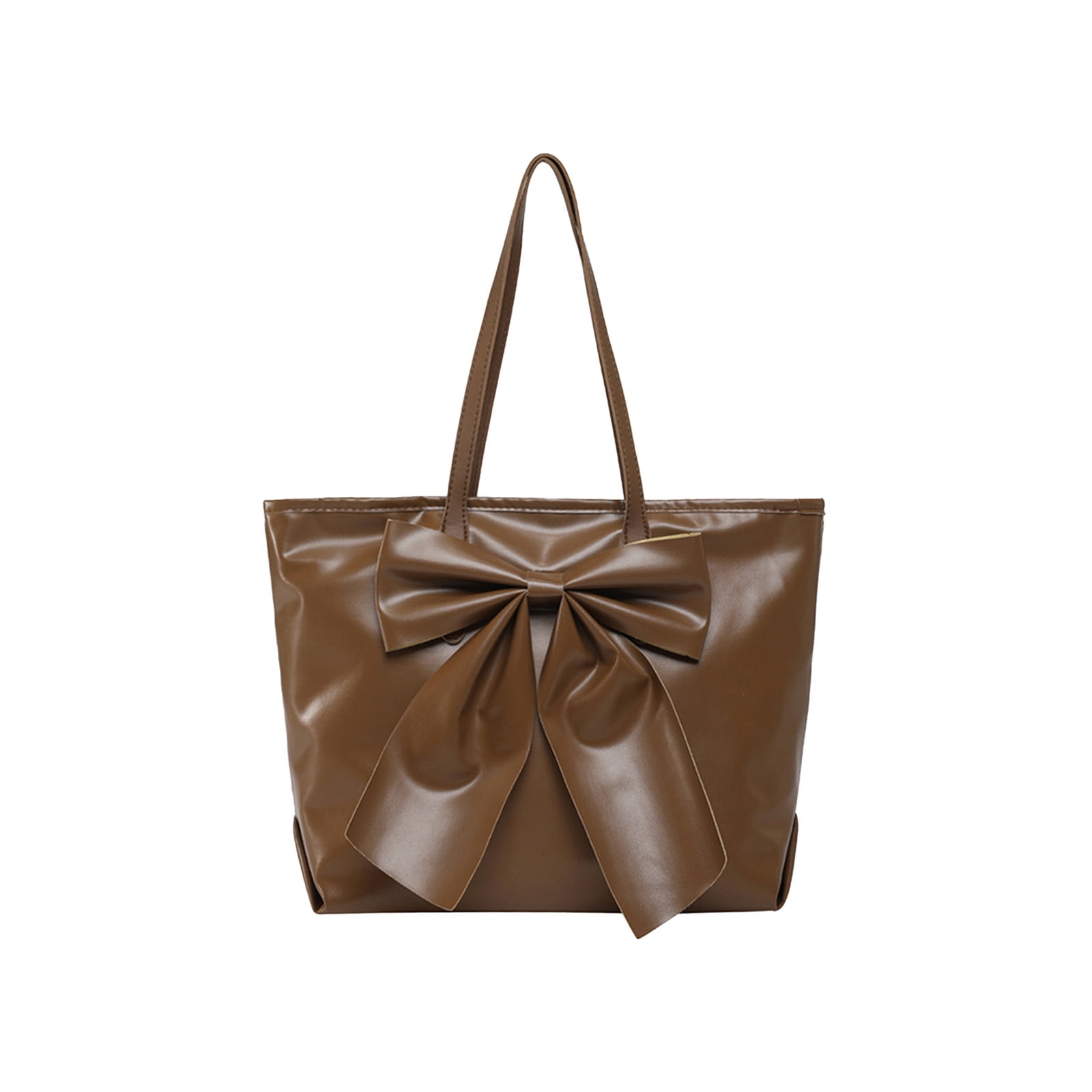 Generic Women's Fashion Vegan Leather Shoulder Bag Large Tote Purse ...