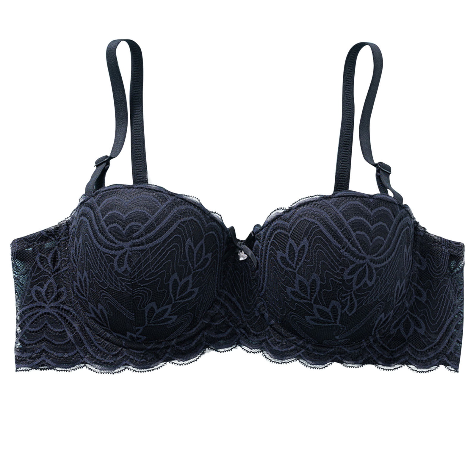 Generic Women's Push Up Lace Bra Underwire Plunge Full Coverage Bras Sexy Plus Size Support ...