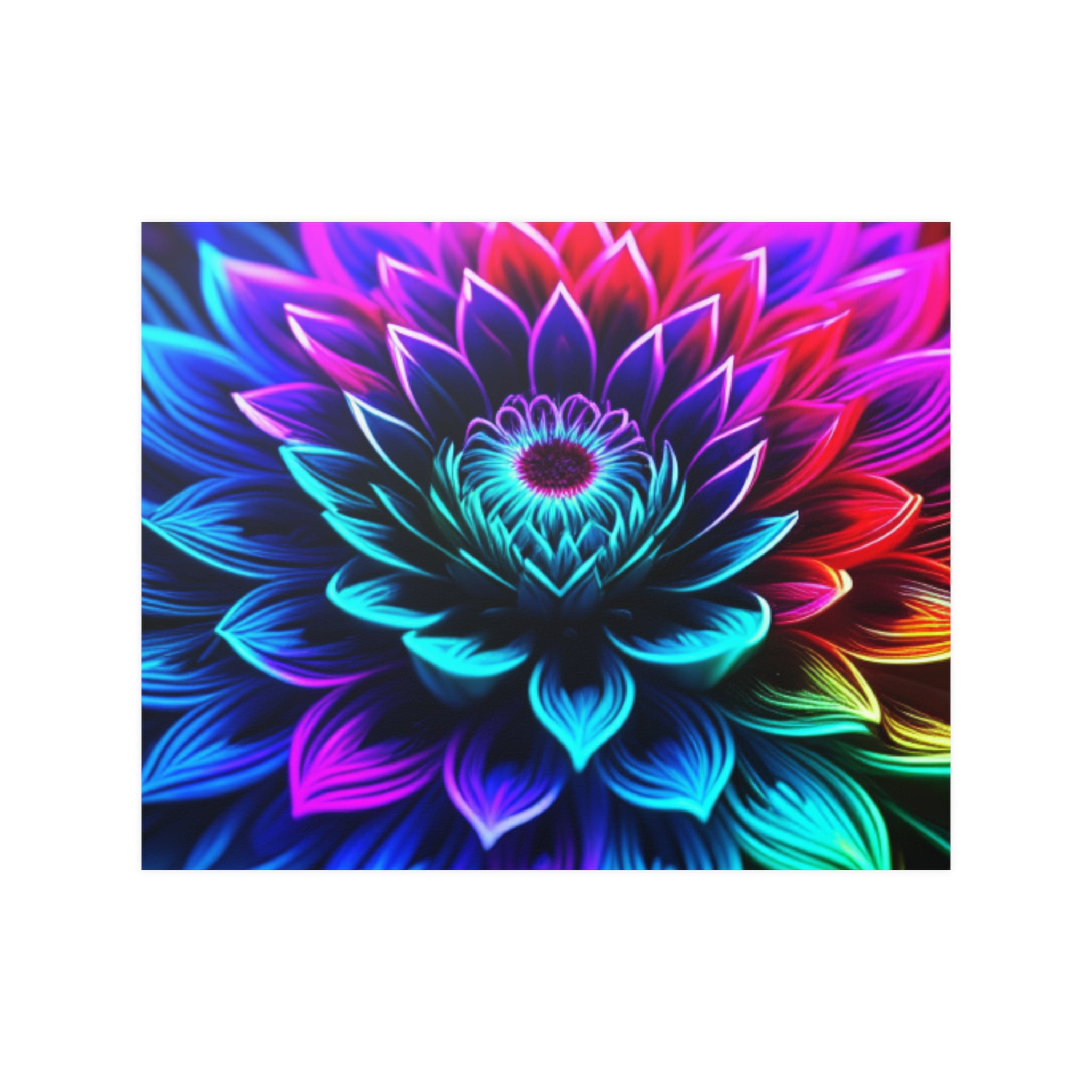 Generous Business Abstract Contemporary Colorful Mandala Art Print ...