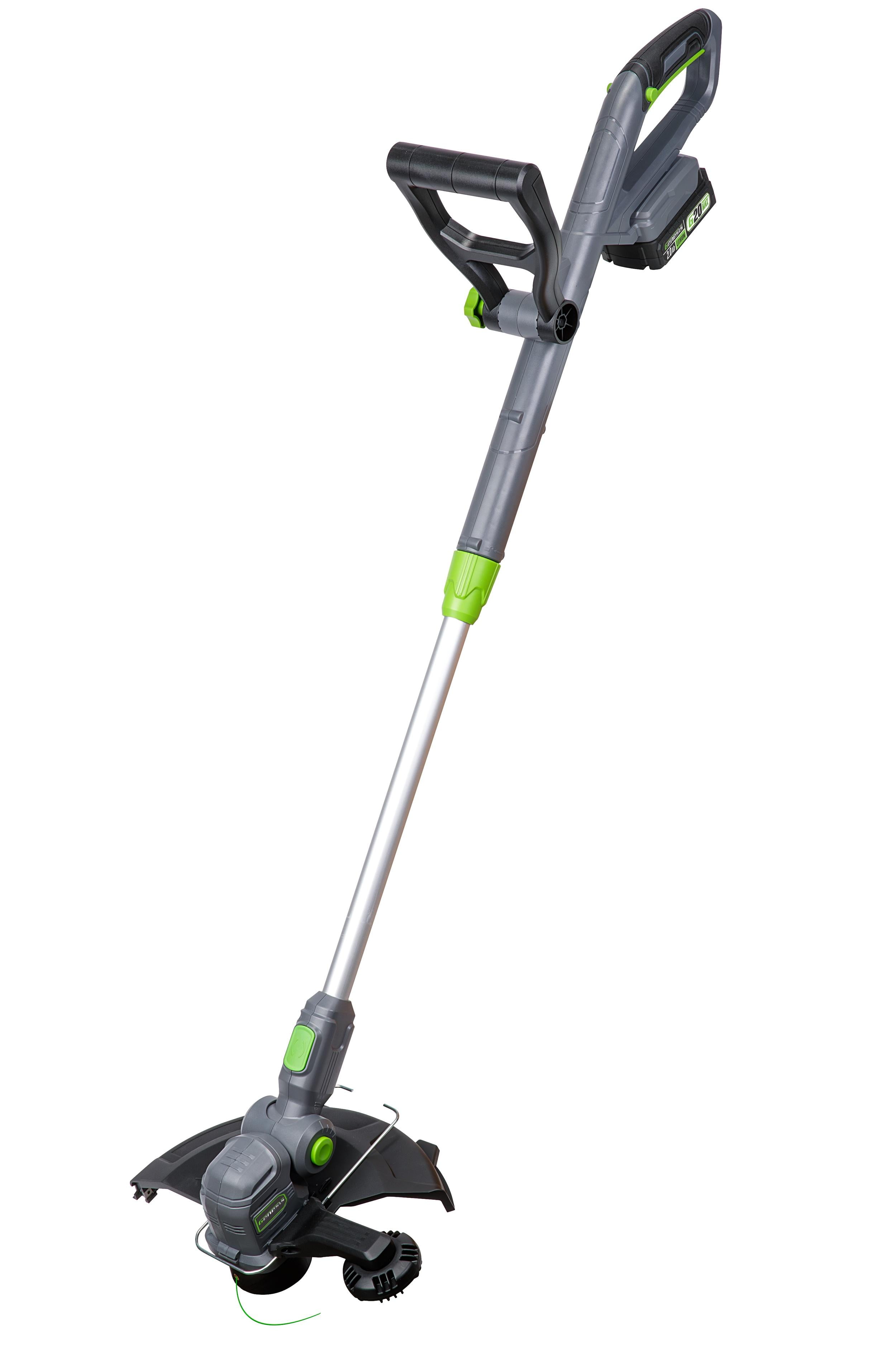 Genesis 20v 12 Cordless String Trimmer Edger With 2 0ah Battery And
