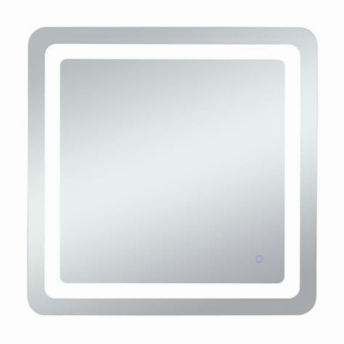 Genesis 30 x 30 in. Soft Edge LED Mirror - Walmart.com