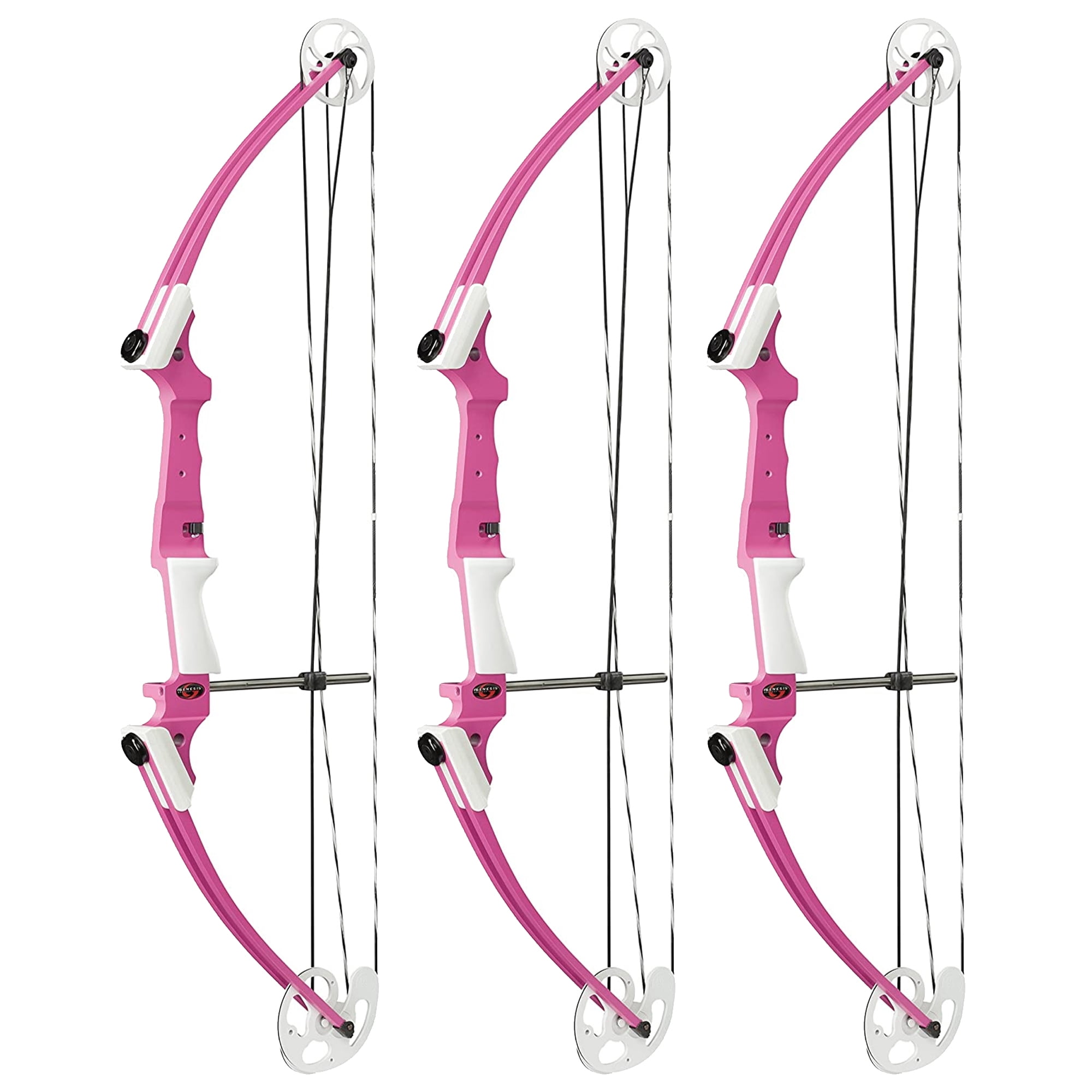 Genesis Archery Compound Bow w/Adjustable Sizing, Right-Handed (3 Pack ...