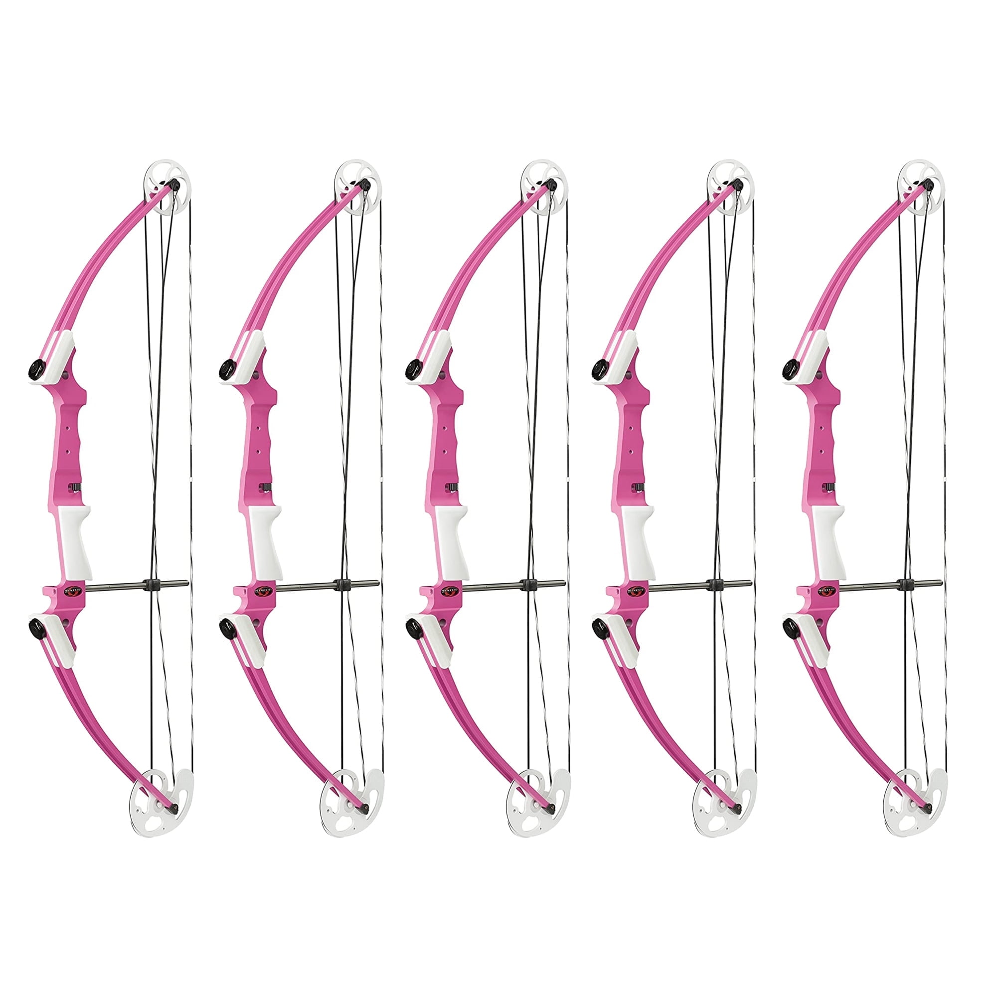 Genesis Archery Compound Bow w/Adjustable Sizing, Left-Handed (5 Pack ...