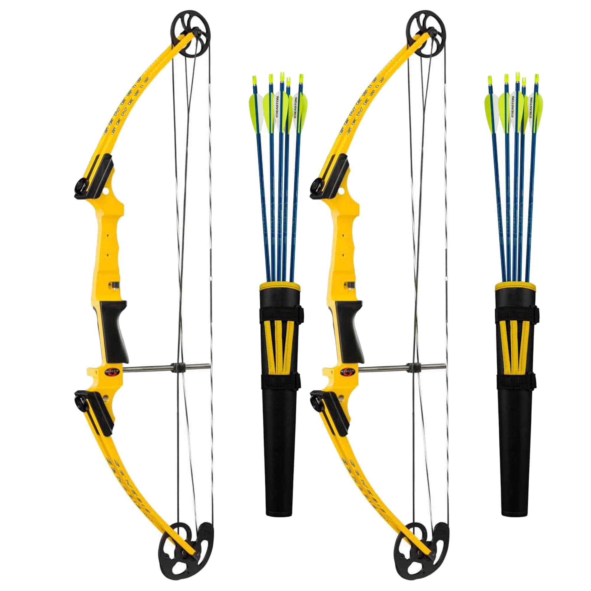 Genesis Archery Original Right-Handed Compound Bow Kit (2 Pack ...
