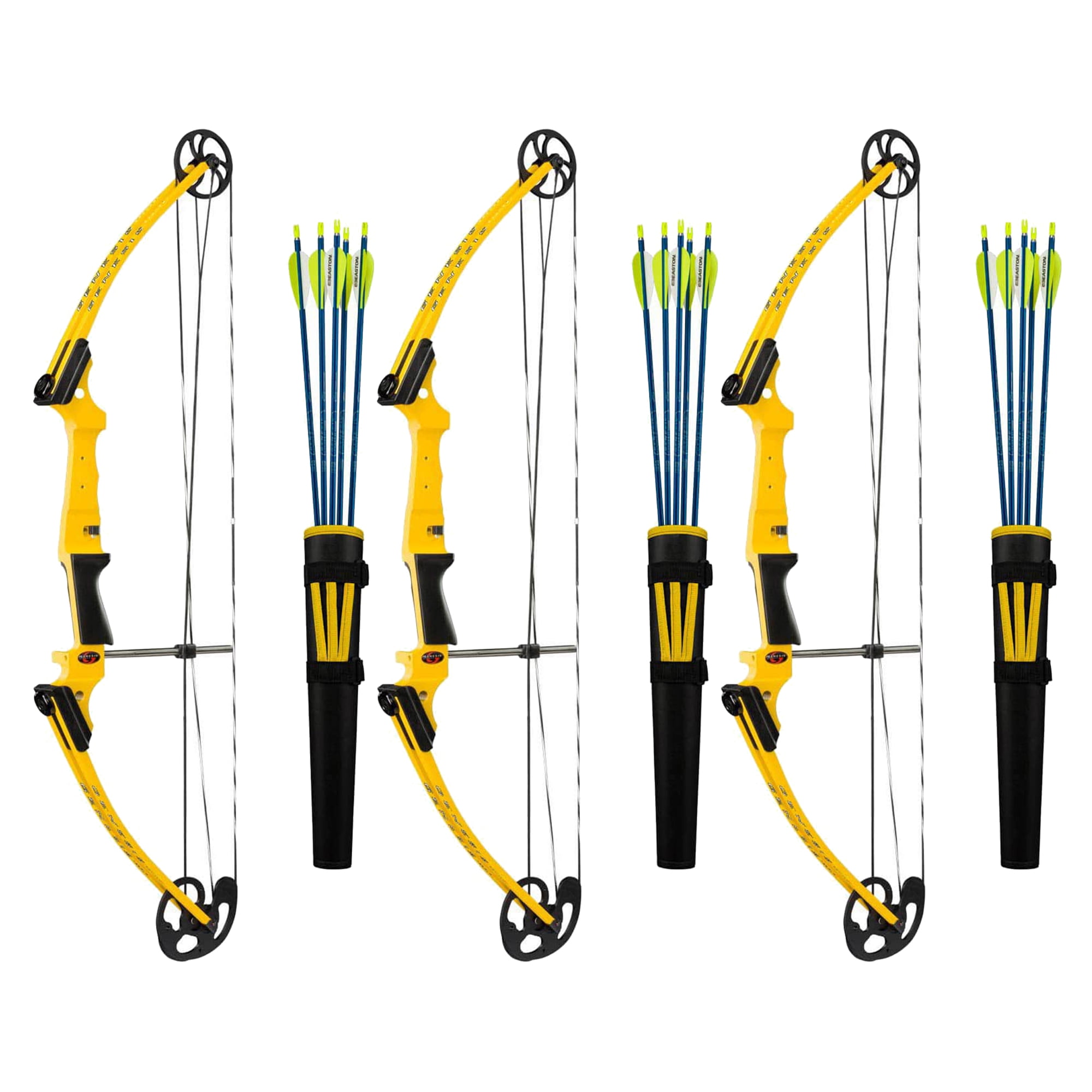 Genesis Archery Original Right-Handed Compound Bow Kit (3 Pack ...