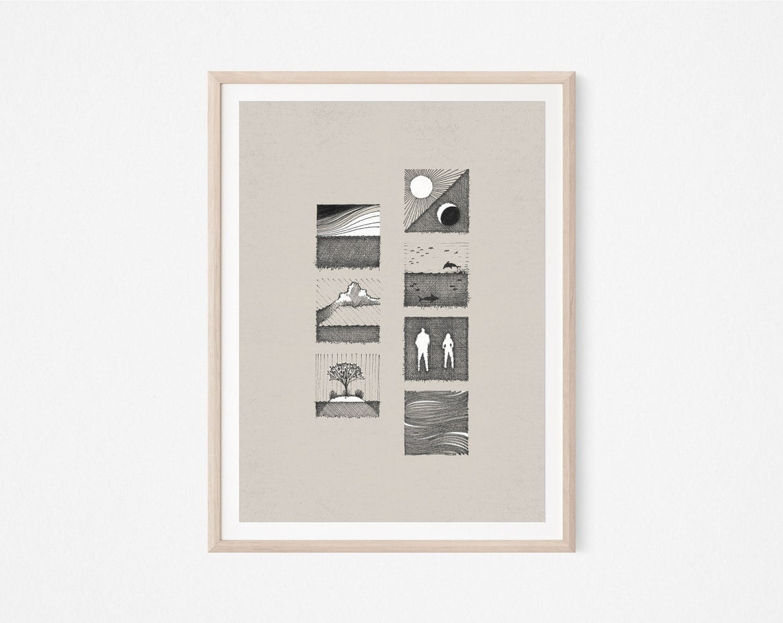 Genesis Art, Digital Print!, Days Of Creation, In The Beginning, Let ...
