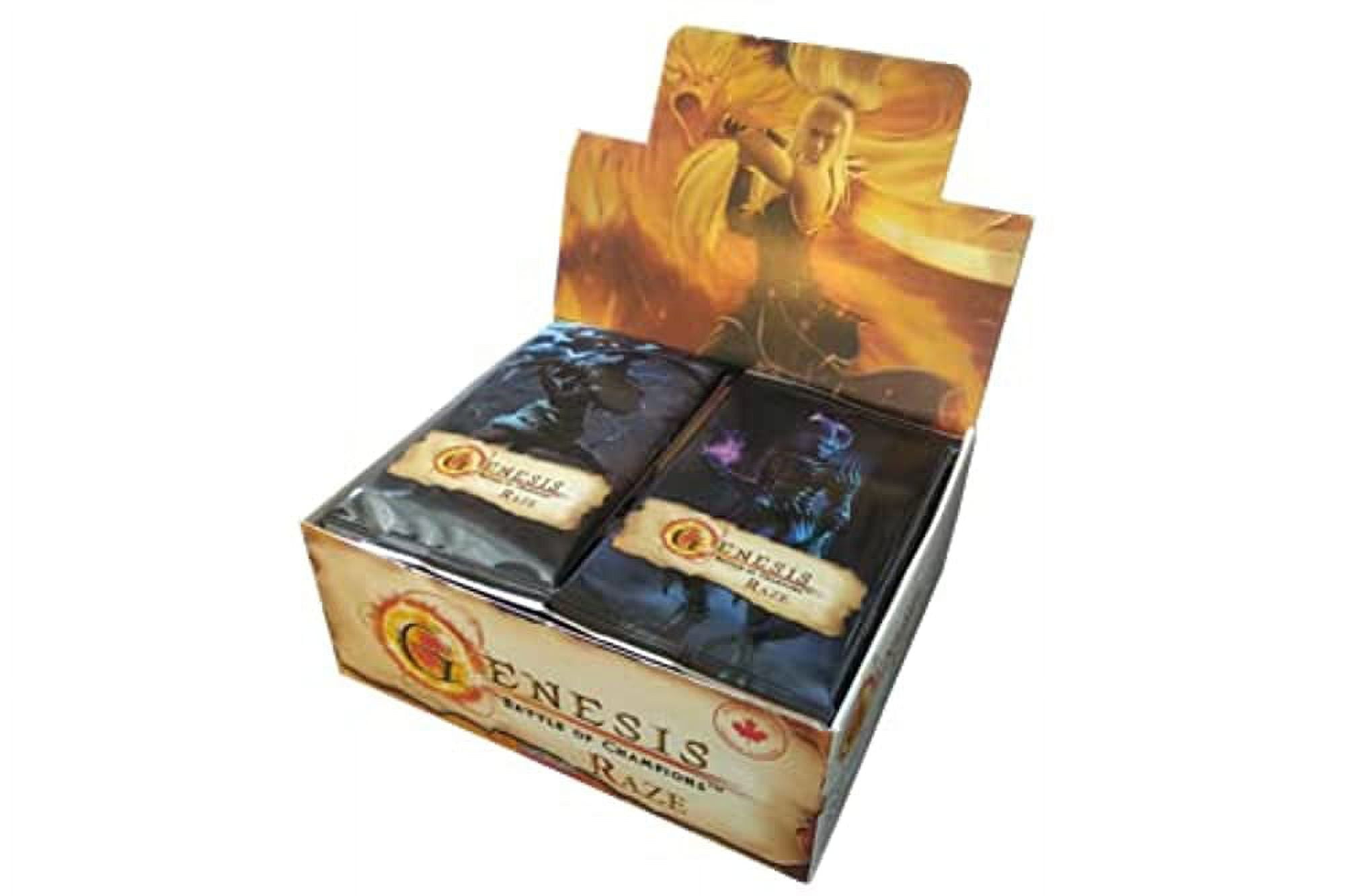 Genesis: Battle of Champions - Raze Booster Pack Box - 24 Packs ...
