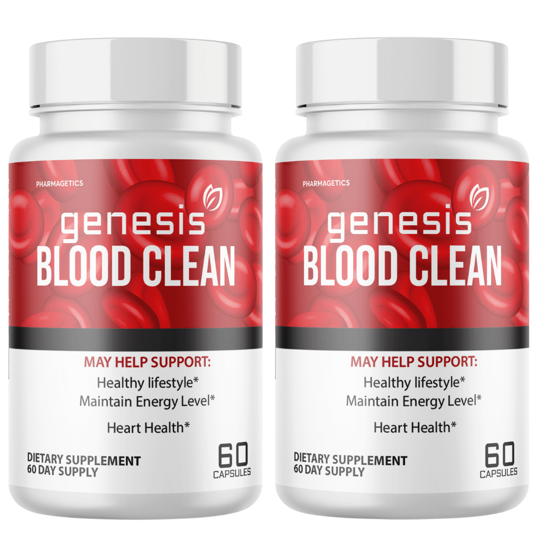 Genesis Blood Clean Capsules to Support Blood Sugar & Pressure - 2 ...