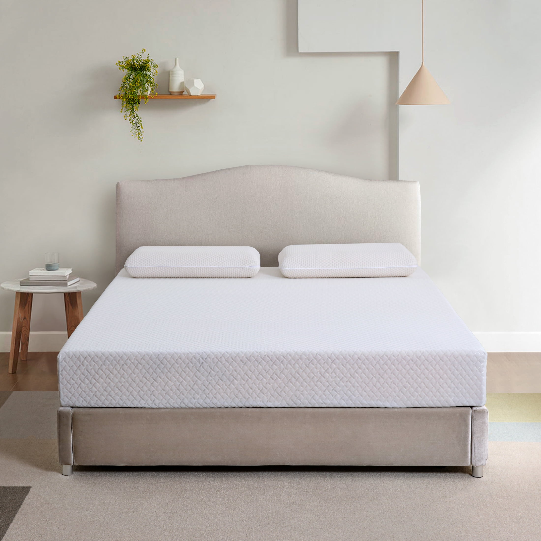 Genesis By Mlily 8 inch Full Size Mattress, Cooling Gel Memory Foam Mattress in a Box, Medium ...