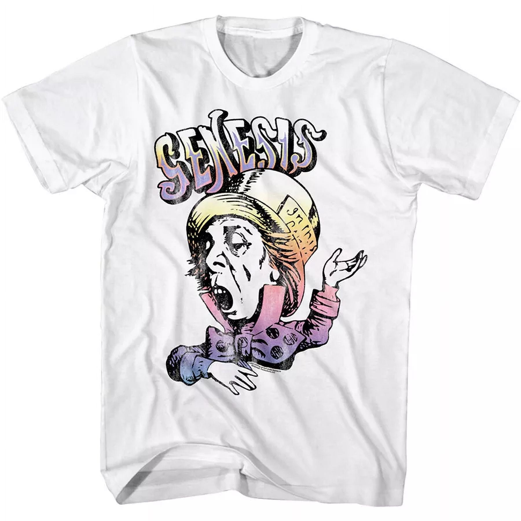 Genesis Charisma Madhatter Men's T Shirt Tea Party Rock Band Tour Merch ...