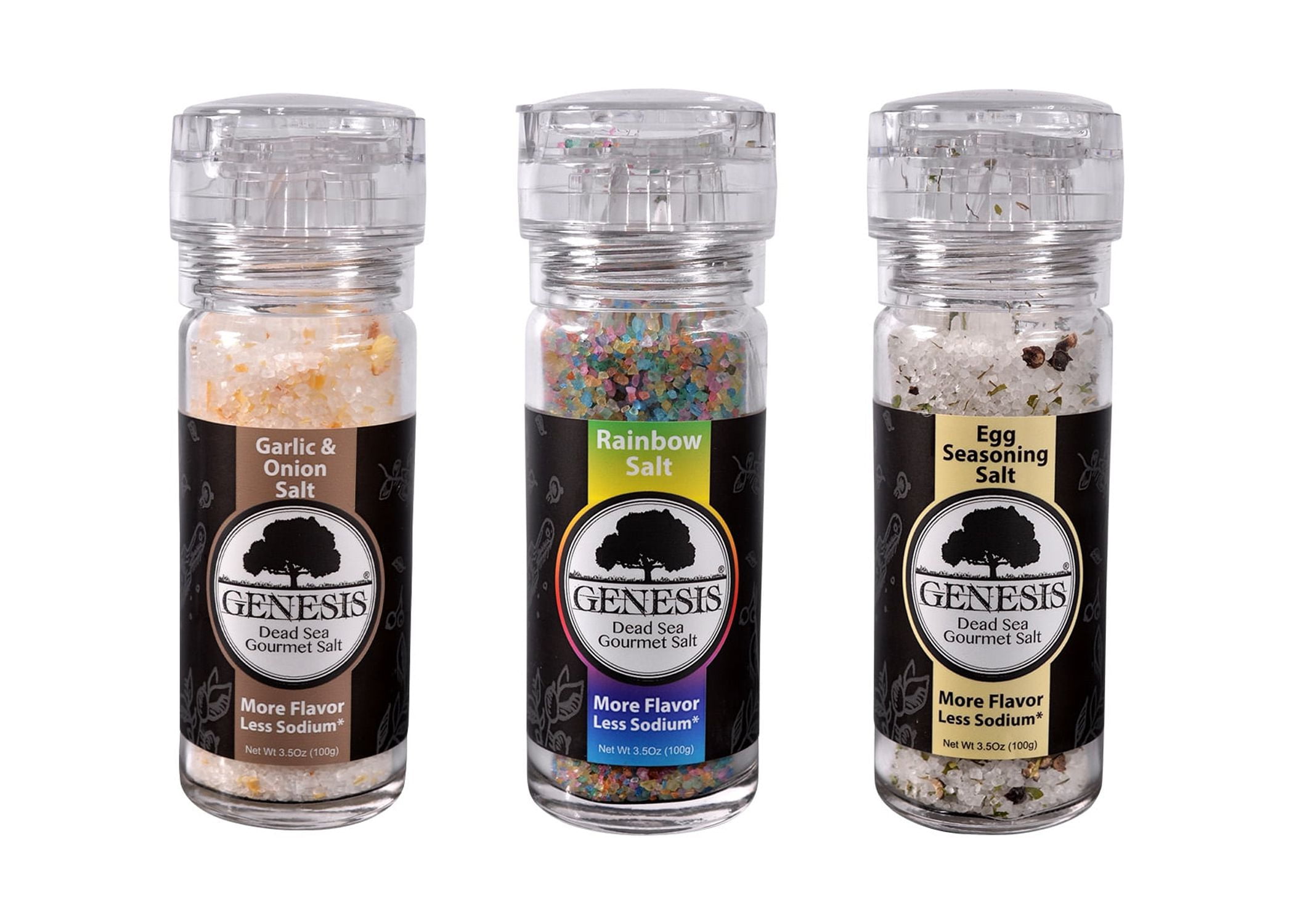 Genesis Dead Sea Gourmet Salt Multipack - Flavor Spectrum - Walmart.com
