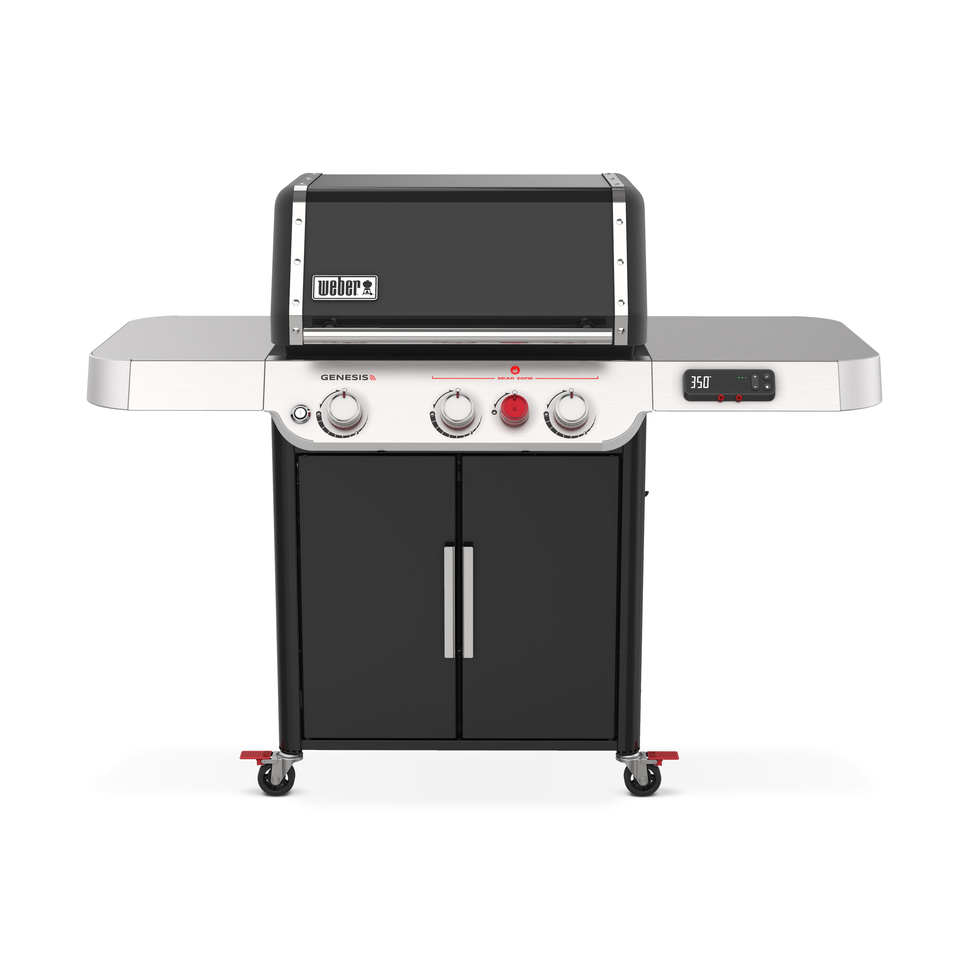 Weber Genesis EX-325s Smart Gas Grill, Black, Liquid Propane with ...
