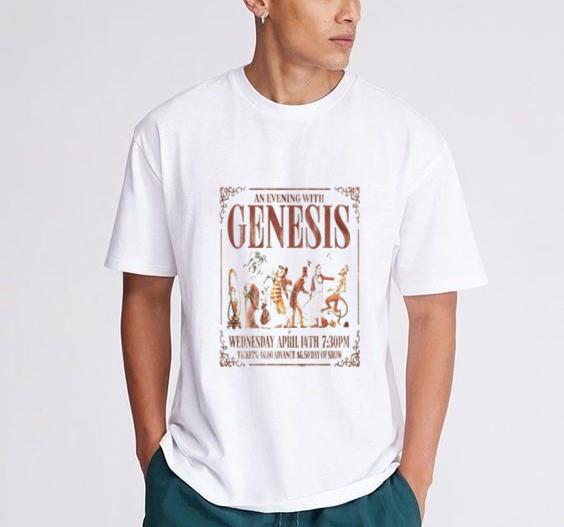 Genesis Evening With Genesis Poster Official T-Shirt-removebg-preview - Walmart.com