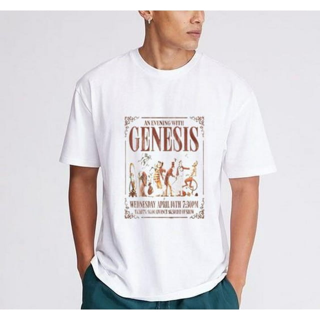 Genesis Evening With Genesis Poster Official T-Shirt-removebg-preview ...