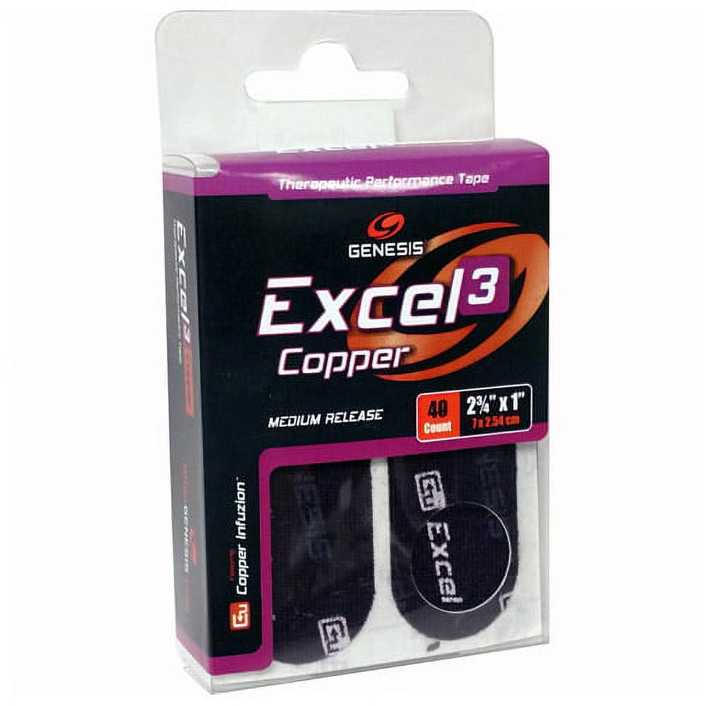 Genesis Excel Copper 3 Performance Tape Purple - Walmart.com