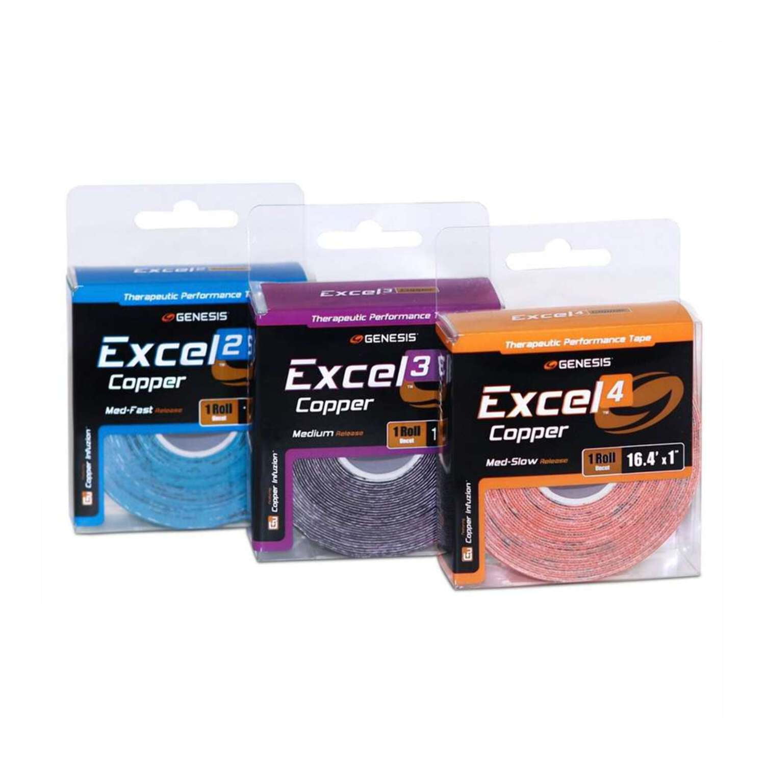 Genesis Excel Copper Performance Tape Roll - Orange - Walmart.com