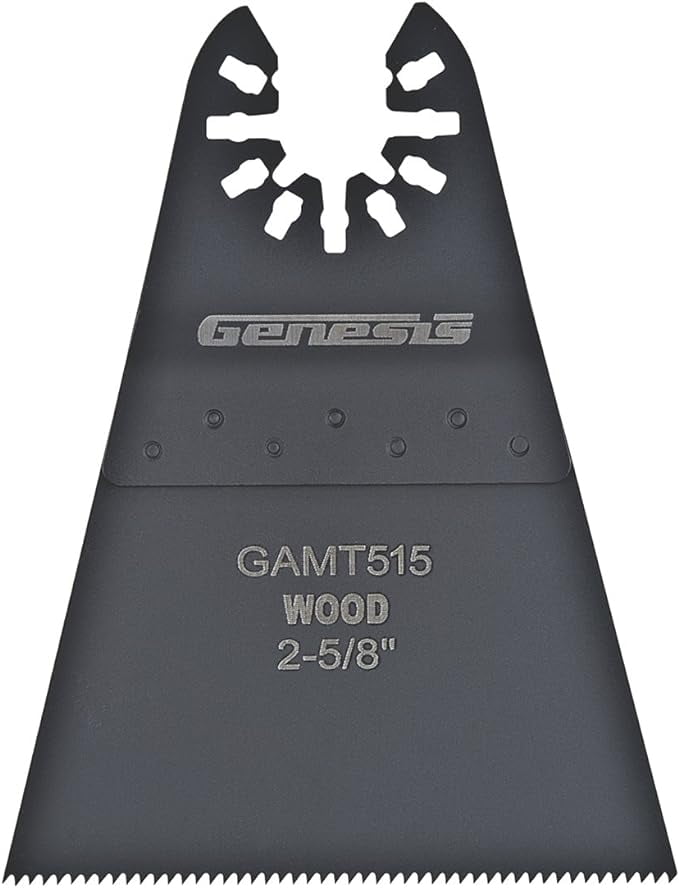 Genesis GAMT515 Universal Quick-Fit 2 5/8" Oscillating Multi-Tool Quick ...