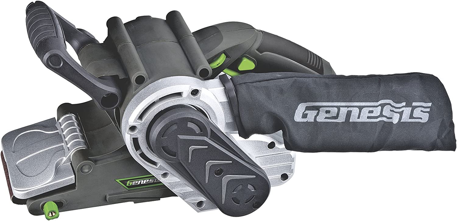 Genesis GBS321A Single Lever 3" x 21" Variable Speed Belt Sander with ...