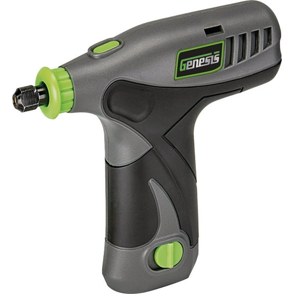 Genesis 8V Variable Speed Cordless Rotary Tool Kit with (65 ...